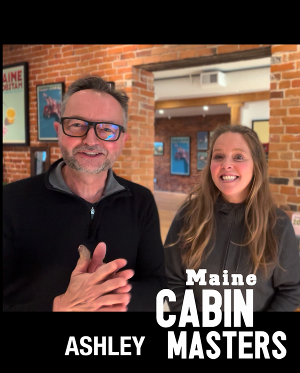 Ashley Morrill from Maine Cabin Masters visits the Gallery for a Holid ...